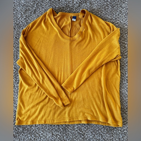 Old Navy | Tops | Yellow Long Sleeve Old Navy | Poshmark